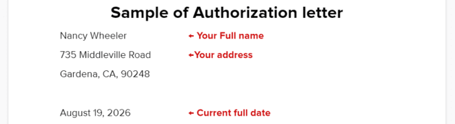 Authorization Letter - An Ultimate Guide With Pics