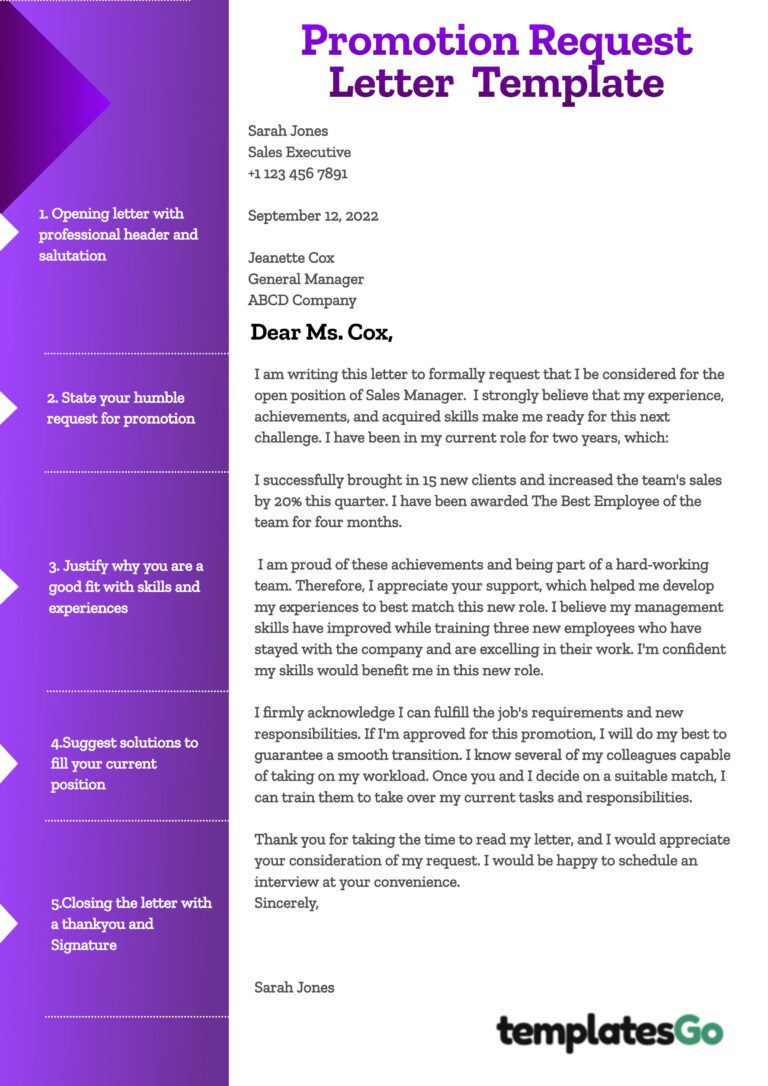 Writing A Strong Promotion Request Letter (+Free Templates)