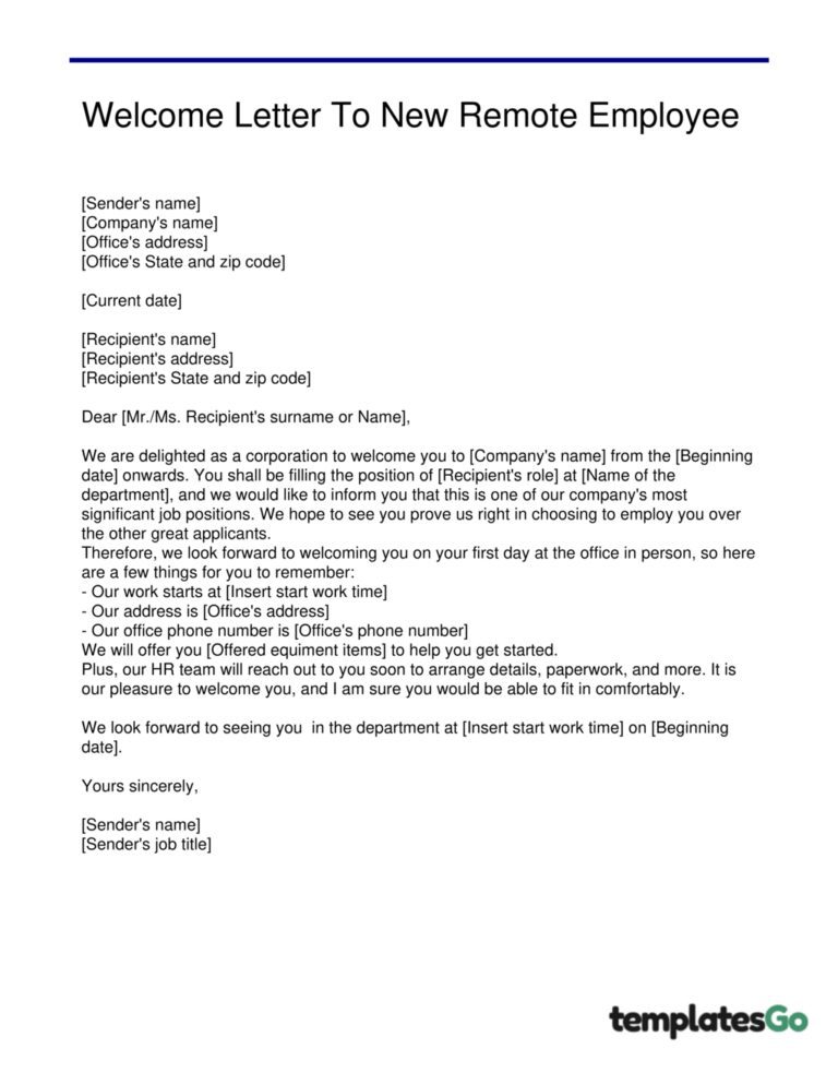 Welcome Letter-How To Write It Well(To New Employees & Clients)
