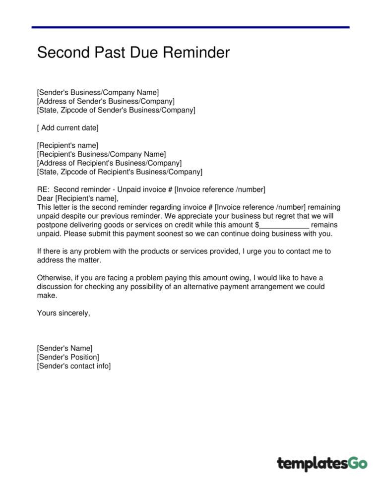 Debt Collection Letter with 4 Effective Examples