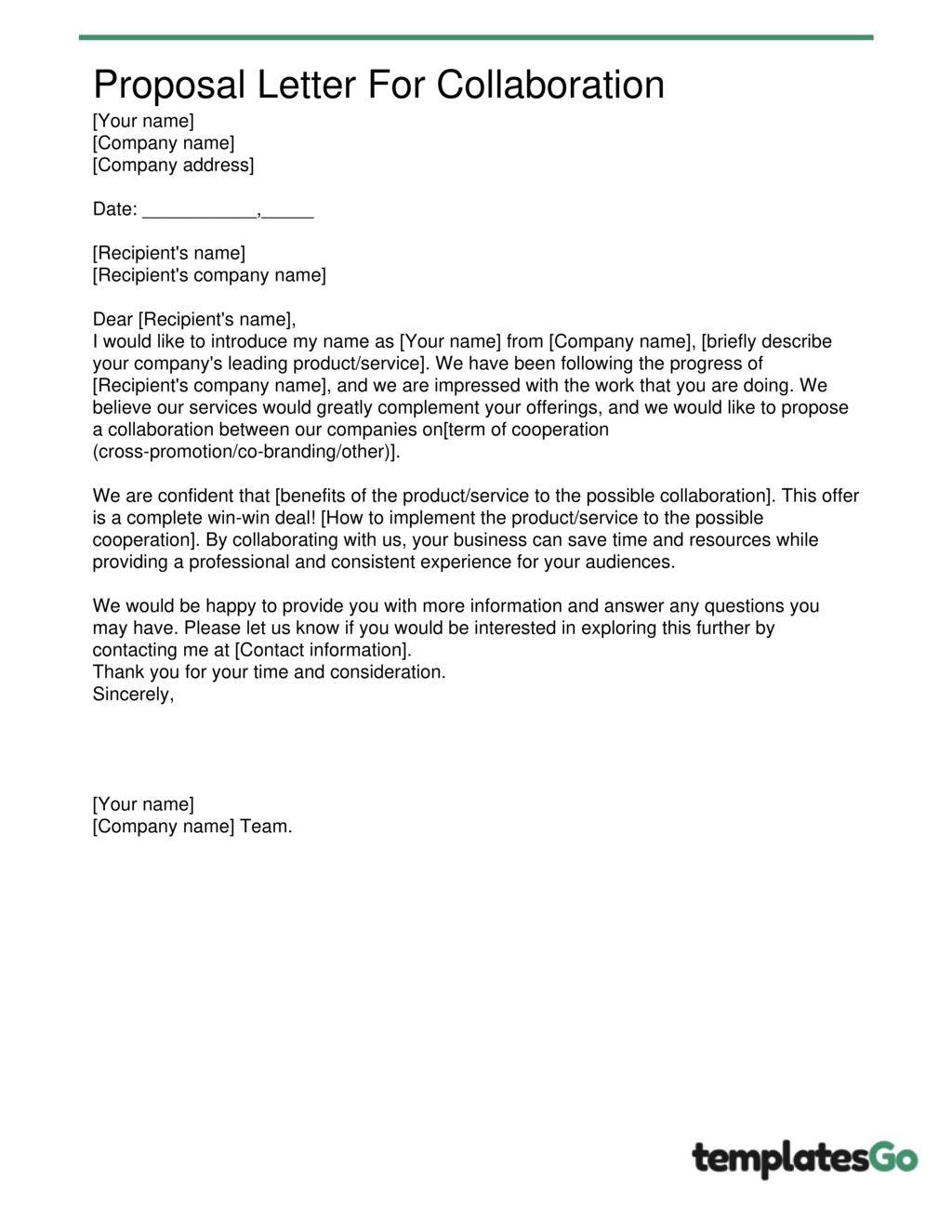 Write a Successful Business Proposal Letter With Editable Templates