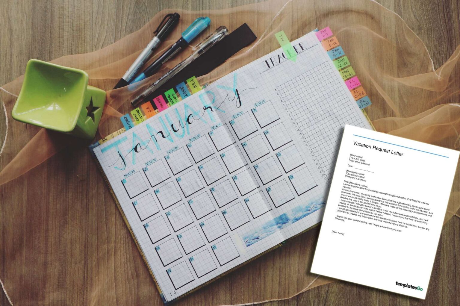 Create a Vacation Request Letter with Customizable Templates