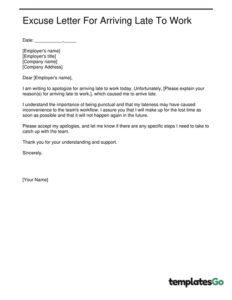 Best Excuses To Miss Work (& Funny) With Samples Letters