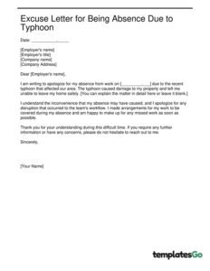 Best Excuses To Miss Work (& Funny) With Samples Letters