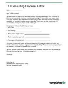 Write a Successful Business Proposal Letter With Editable Templates