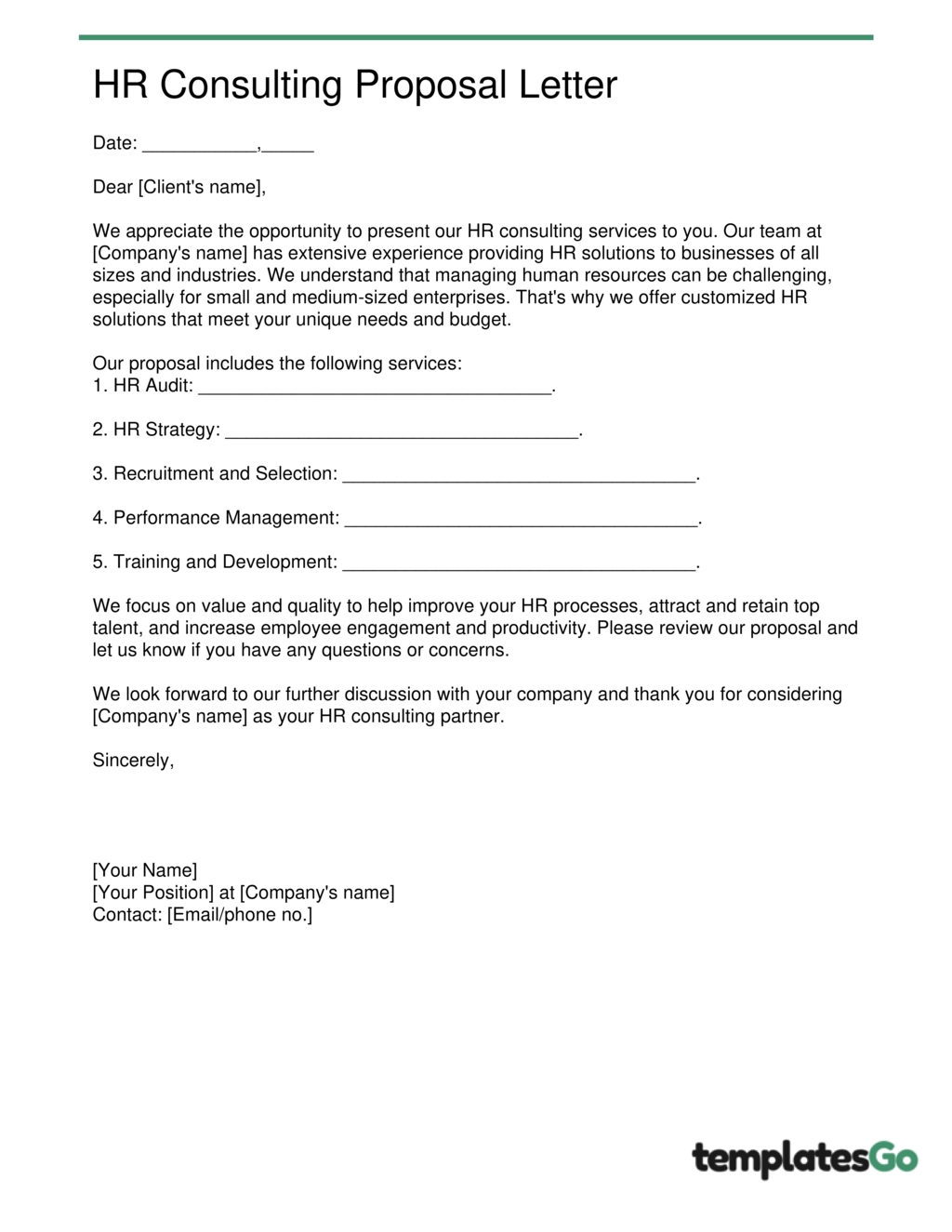 Write a Successful Business Proposal Letter With Editable Templates