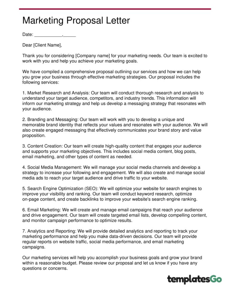 Write a Successful Business Proposal Letter With Editable Templates