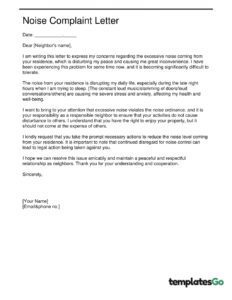 Complaint Letter Templates - 3 Key Factors To Know