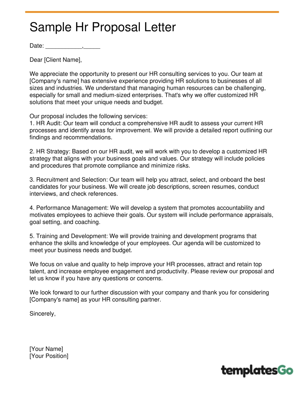 Write a Successful Business Proposal Letter With Editable Templates