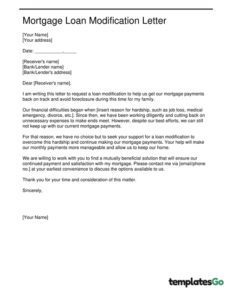 Useful Bank Letter Templates You Need To Know